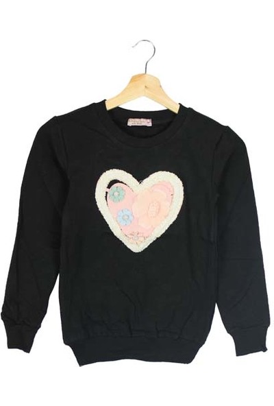 Walox Çocuk Kalp Incili Sweatshirt//14 Ya Walox Çocuk Kalp Incili Sweatshirt//14 Ya