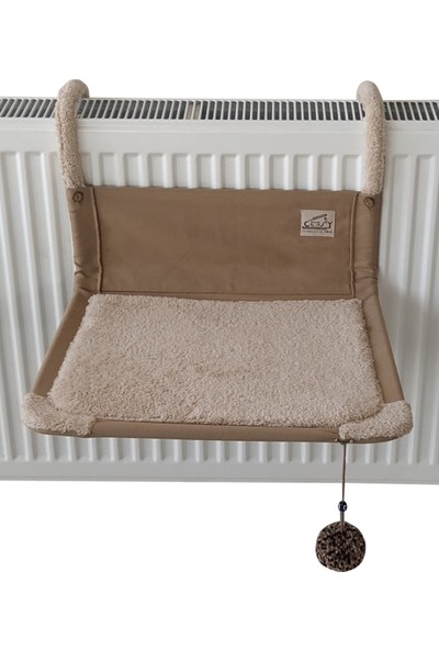 Comfort Kedi Kalorifer Yatağı Sütlü Kahve Rengi