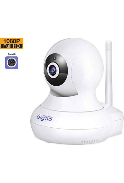 Gigoo Full Hd 1080P Hareket ve Nesne Takip Sensörlü Ip Bebek ve Güvenlik Kamerası