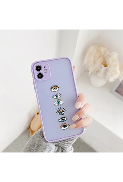 Moodcase Line Art Desenli iPhone 11 Lila Korumalı Telefon Kılıfı Moodcase Line Art Desenli iPhone 11 Lila Korumalı Telefon Kılıfı