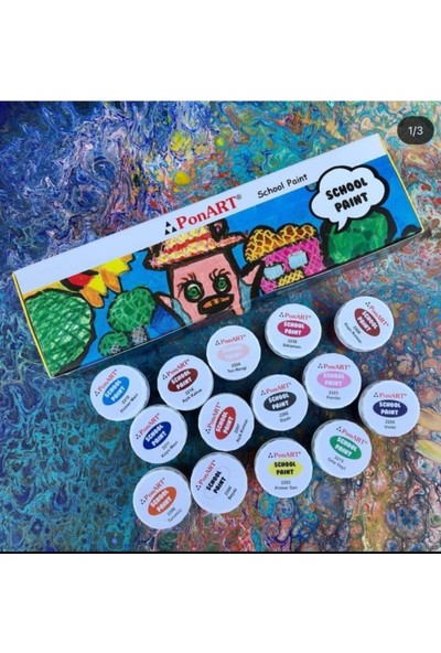 Ponart Schollpaint 14 'lü 20 ml Ponart Schollpaint 14 'lü 20 ml