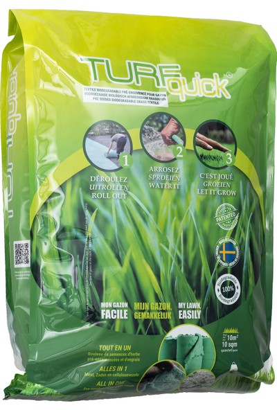 Turfquick Sunshıne 10M2 4’ Lü Özel Tohum Karışımlı Ekim Kumaşı Turfquick Sunshıne 10M2 4’ Lü Özel Tohum Karışımlı Ekim Kumaşı