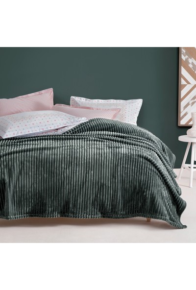 Yataş Bedding Holly Wellsoft Battaniye Tek Kişilik - Haki Yataş Bedding Holly Wellsoft Battaniye Tek Kişilik - Haki