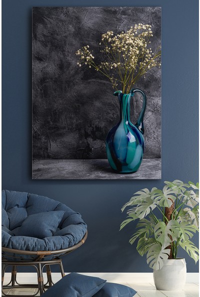 Blok Design Kanvas Tablo Resim Çiçek Temalı Dekoratif Duvar Tablosu Blok Design Kanvas Tablo Resim Çiçek Temalı Dekoratif Duvar Tablosu