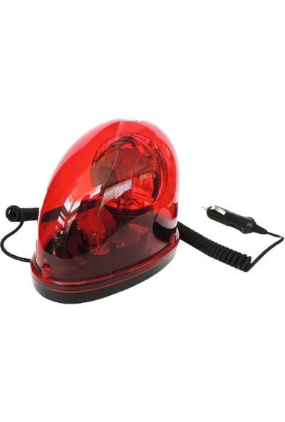Carub Oto Tepe Lambası 12 V Döner Halojen Ampul Mıknatıslı Kablolu Carub Oto Tepe Lambası 12 V Döner Halojen Ampul Mıknatıslı Kablolu