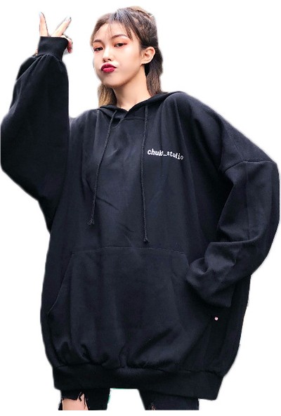 Qualife Kapüşonlu Sweatshirt (Yurt Dışından)