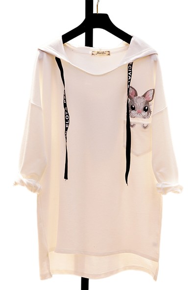 Qualife Kapüşonlu Sweatshirt (Yurt Dışından)