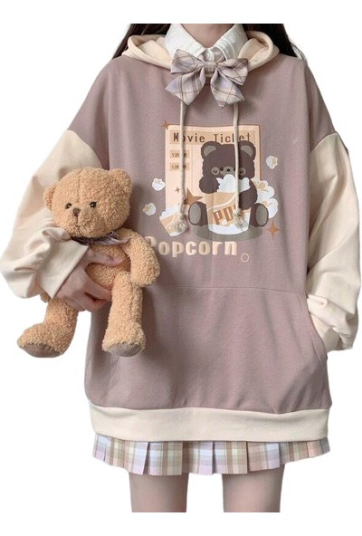 Qualife Kapüşonlu Sweatshirt (Yurt Dışından)