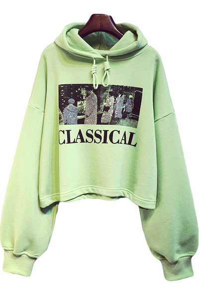 Qualife Kapüşonlu Sweatshirt (Yurt Dışından)