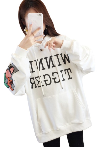 Qualife Kapüşonlu Sweatshirt (Yurt Dışından)