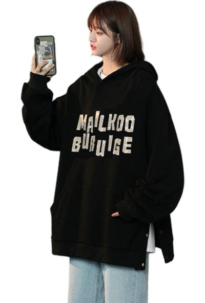 Qualife Kapüşonlu Sweatshirt (Yurt Dışından)