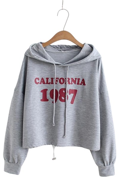 Qualife Kapüşonlu Sweatshirt (Yurt Dışından)