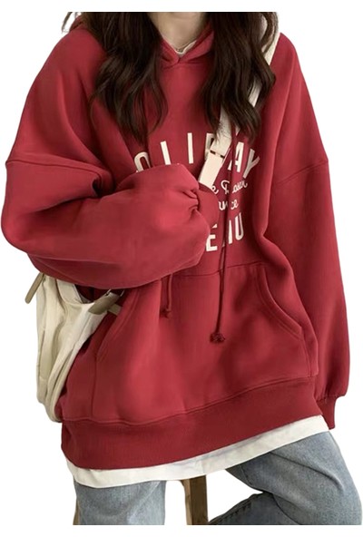 Qualife Kapüşonlu Sweatshirt (Yurt Dışından)