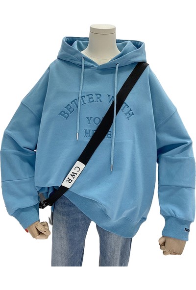 Qualife Kapüşonlu Sweatshirt (Yurt Dışından)