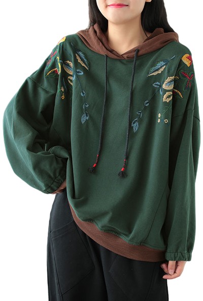 Qualife Kapüşonlu Sweatshirt (Yurt Dışından)