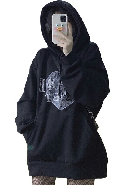 Qualife Kapüşonlu Sweatshirt (Yurt Dışından)