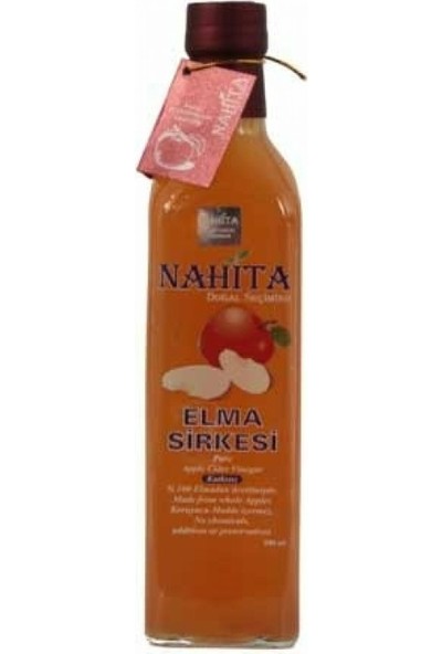 Nahita Katkısız Elma Sirkesi 500 ml