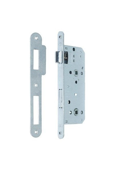 Daf Kilit 521 40 Oda Kilidi 40MM Rulmanlı Oval Krom 40 mm Daf Kilit 521 40 Oda Kilidi 40MM Rulmanlı Oval Krom 40 mm