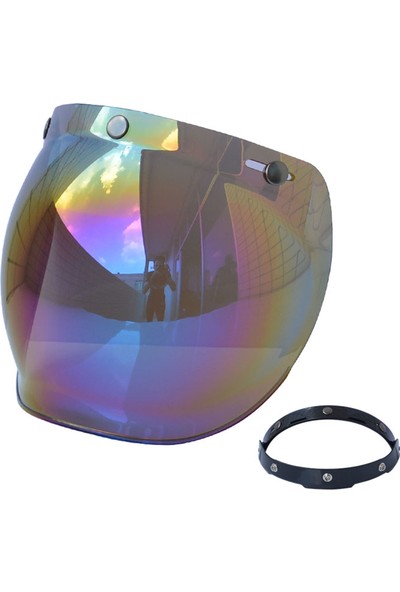 Gahome Motosiklet Anti-Uv Çizilmez Rüzgar Kalkanı (Yurt Dışından)