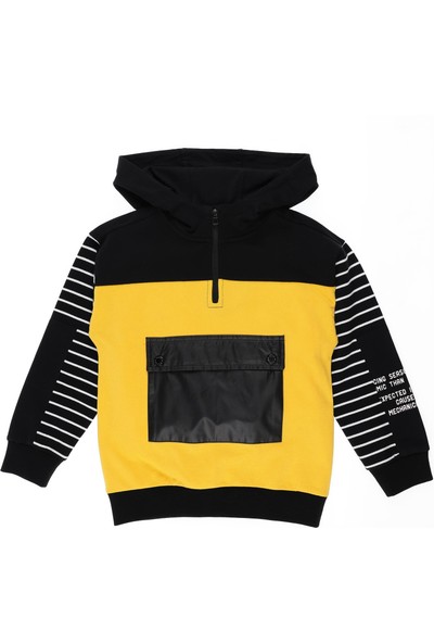 Panço Erkek Çocuk Kapşonlu Sweatshirt 2121BK08051 Panço Erkek Çocuk Kapşonlu Sweatshirt 2121BK08051