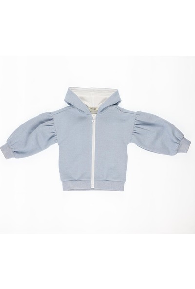 Panço Kız Bebek Fermuarlı Sweat 2121GB08026