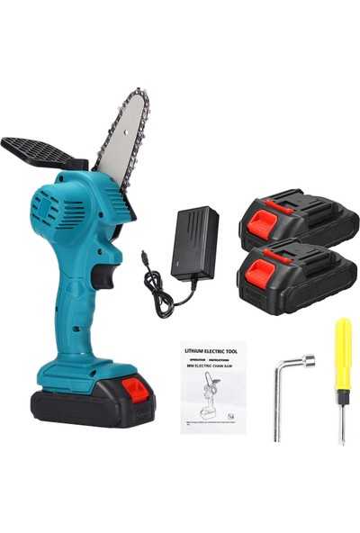 Insma 2400W 24V 4'' Mini Akülü Tek El Elektrikli Zincirli Testere (Yurt Dışından) Insma 2400W 24V 4'' Mini Akülü Tek El Elektrikli Zincirli Testere (Yurt Dışından)