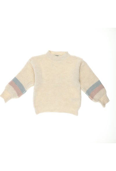 Panço Kız Çocuk Triko Kazak 2121GK18004