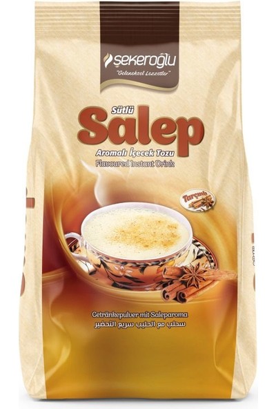 Şekeroğlu Toz Sütlü Salep 1000gr 1 Adet
