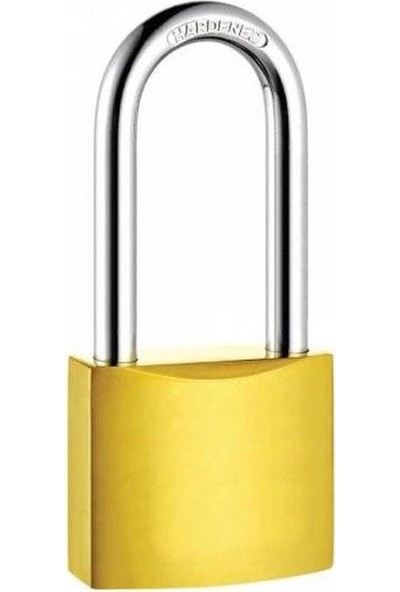 Badem10 Sarı Döküm 3 Anahtarlı Asma Kilit 38 mm Uzun Badem10 Sarı Döküm 3 Anahtarlı Asma Kilit 38 mm Uzun
