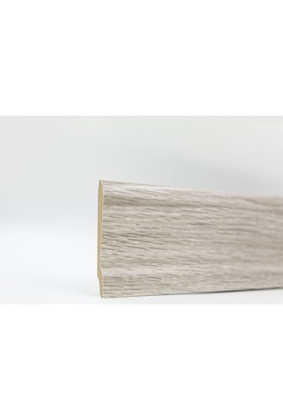 Agt Süpürgelik - Gri Meşe - (6 Cm)