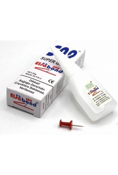 Elsa Bond 502 Japon Yapıştırıcı Süper Hızlı Yapıştırıcı 20 gr 3 Adet Elsa Bond 502 Japon Yapıştırıcı Süper Hızlı Yapıştırıcı 20 gr 3 Adet