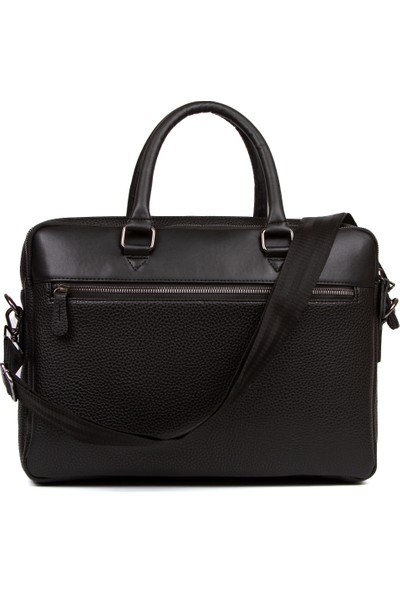 Newish Vegan Deri Evrak ve Omuz Çanta (36X27CM)