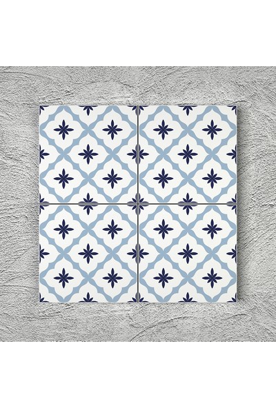 Kütahya Çini Yapı Tasarım Yk 001-21 20 x 20 Desenli Yer Karosu 1m² Kütahya Çini Yapı Tasarım Yk 001-21 20 x 20 Desenli Yer Karosu 1m²