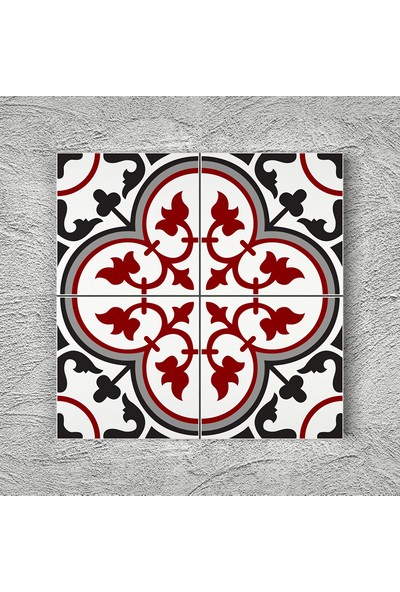 Kütahya Çini Yapı Tasarım Yk 001-36B 20 x 20 Desenli Yer Karosu 1m² Kütahya Çini Yapı Tasarım Yk 001-36B 20 x 20 Desenli Yer Karosu 1m²