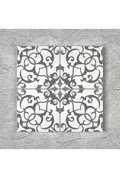 Kütahya Çini Yapı Tasarım Yk 001-45 20 x 20 Desenli Yer Karosu 1m² Kütahya Çini Yapı Tasarım Yk 001-45 20 x 20 Desenli Yer Karosu 1m²