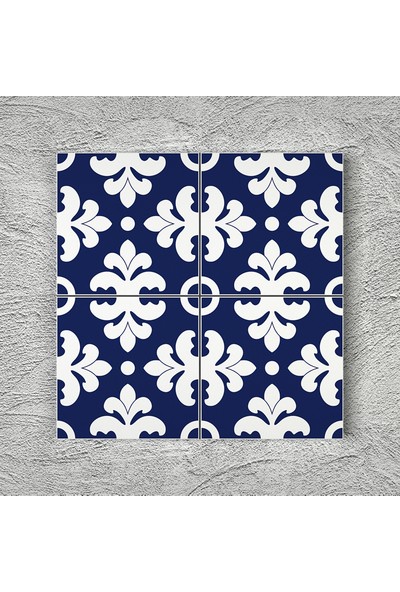 Kütahya Çini Yapı Tasarım Yk 001-74 20 x 20 Desenli Yer Karosu 1m² Kütahya Çini Yapı Tasarım Yk 001-74 20 x 20 Desenli Yer Karosu 1m²