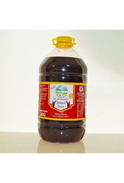 Yarbaşım Acılı Şalgam Suyu 5 Lt Yarbaşım Acılı Şalgam Suyu 5 Lt
