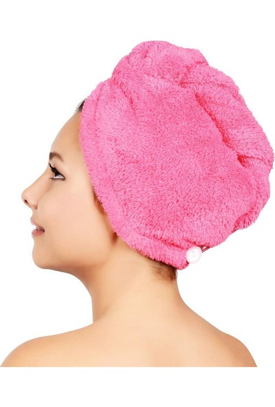 Mınıso Magaza Saç Havlusu (Fuşya) Mınıso Magaza Saç Havlusu (Fuşya)