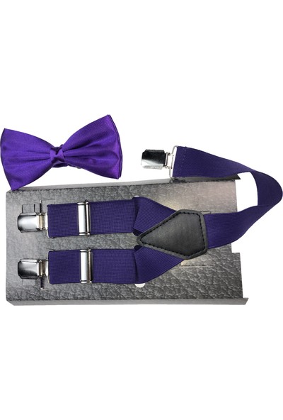 Kemer Sepeti Mor Pantolon Askısı Mor Papyon Kombin Kemer Sepeti Mor Pantolon Askısı Mor Papyon Kombin