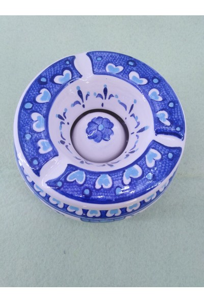 Bodrum Bodrum Kapaklı Seramik Kül Tablası