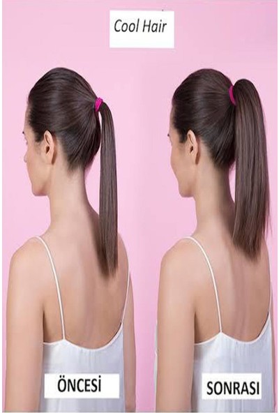 Bahels Saç Tokası Cool Hair At Kuyruğu Saç Modeli Dik Tutma Aparatı