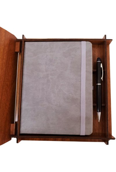 Kastore Hediyelik Metal Kalem Çizgili Deri Defter Dekoratif Hediyelik Kastore Hediyelik Metal Kalem Çizgili Deri Defter Dekoratif Hediyelik