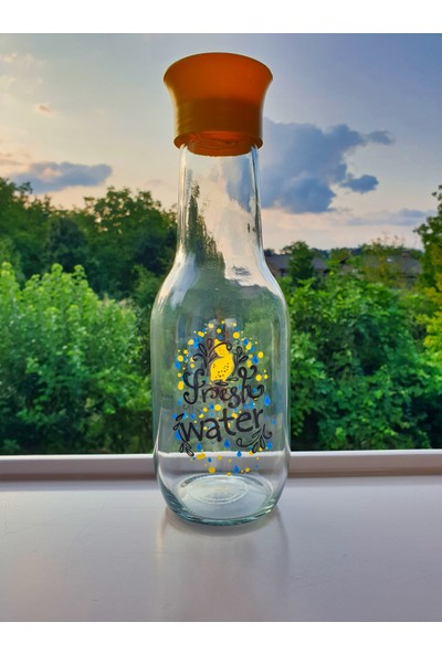 Shibu Freshwater Yazılı Kilitli Kapaklı Sürahi