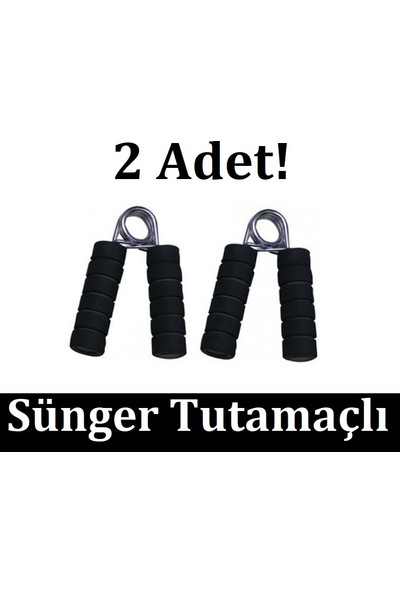 Avessa Sünger Tutamaçlı El, Bilek, Parmak ve Ön Kol Adale Kuvvetlendirici Deluxe El Yayı Iki Adet