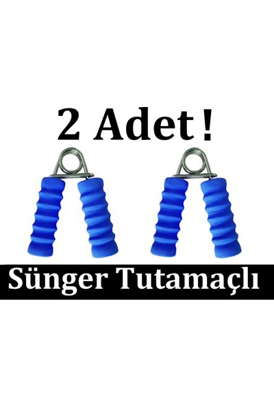 Avessa Sünger Tutamaçlı El, Bilek, Parmak ve Ön Kol Adale Kuvvetlendirici Deluxe El Yayı Iki Adet Avessa Sünger Tutamaçlı El, Bilek, Parmak ve Ön Kol Adale Kuvvetlendirici Deluxe El Yayı Iki Adet