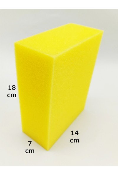 Aliden Büyük Oto Yıkama Süngeri Sarı 1. Kalite (Çok Amaçlı) Aliden Büyük Oto Yıkama Süngeri Sarı 1. Kalite (Çok Amaçlı)