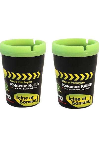 Automix 2'li Gece Parlayan Fosforlu Kokusuz Küllük