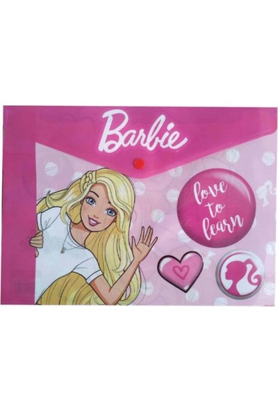 Otto 43510 Barbie Black Çıtçıtlı Dosya