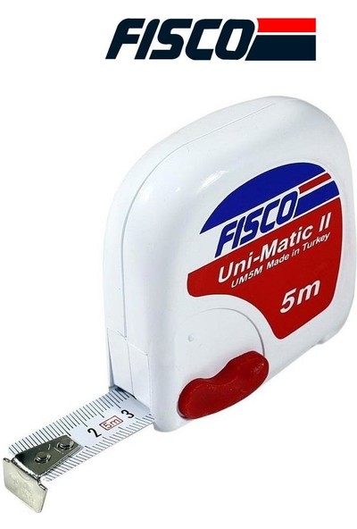 Fısco 5m Uzunluk Metre Uni Matic 2 UM5M Made In Turkey Fisko Metreleri Metreler Fisko Agmair Agm Air Fısco 5m Uzunluk Metre Uni Matic 2 UM5M Made In Turkey Fisko Metreleri Metreler Fisko Agmair Agm Air