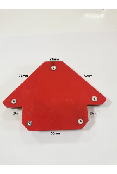 Manyetik Açılı Kaynak Tutucu Mıknatıs Gönye